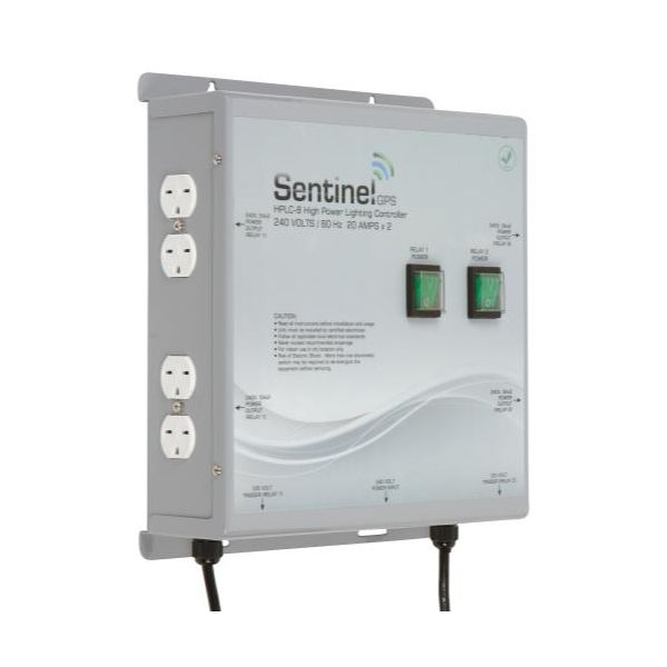 Sentinel GPS HPLC-8 Dual Trigger High Power Lighting Controller 8 Outl