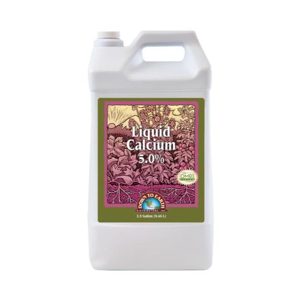 Down To Earth Liquid Calcium 5.0% 2.5 Gallon