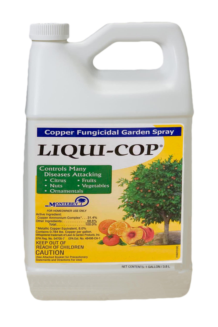 Monterey Liqui-Cop® Copper Fungicide Concentrate-128 oz