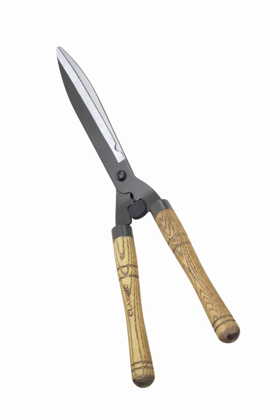 Flexrake Classic Hedge Shear with 9in Carbon Steel Blade with Oak Hand